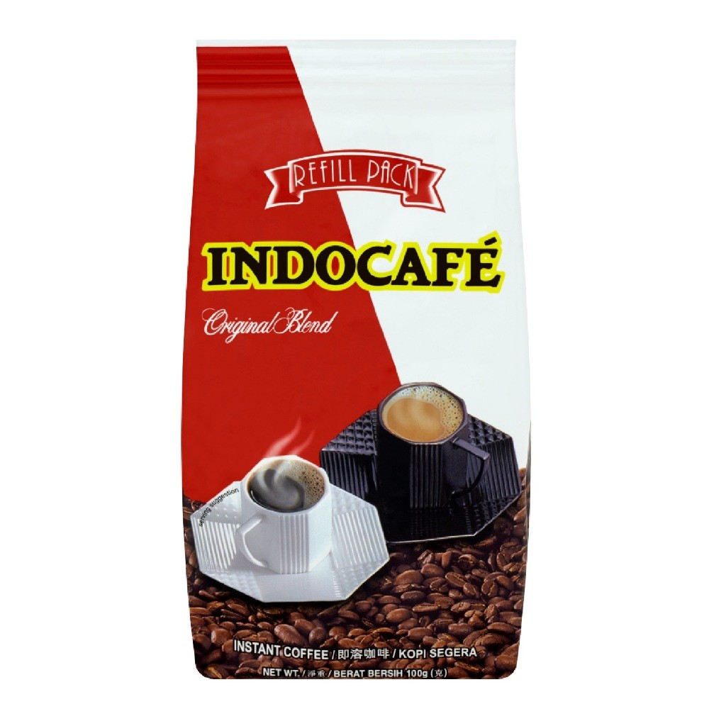 Indocafe Original Blend Instant Coffee Refill Pack (100g) | Shopee Malaysia
