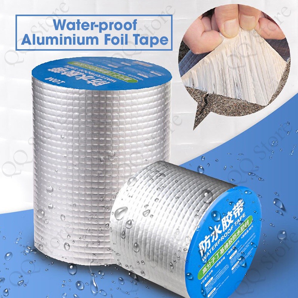 Waterproof Tape Anti Leaking Tape Aluminum Foil Tape Butyl Gam Bumbung ...