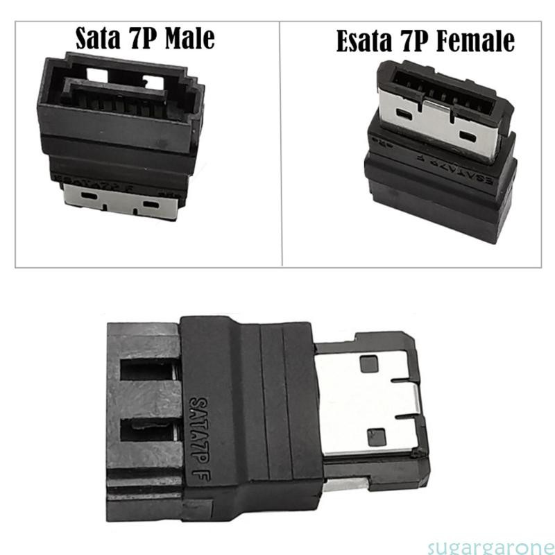 Sugar eSATA to Adapter 7P Female eSATA to Male Connector for Faster ...