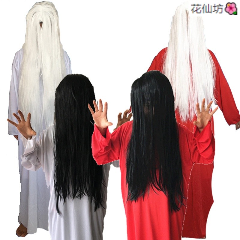 {New Goods} Halloween Sadako Sadako Girl Ghost cosplay Costume Female ...