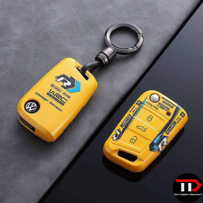 [Ready Stock]Volkswagen car key Case for VW Polo Tiguan Passat B5 B6 B7 ...