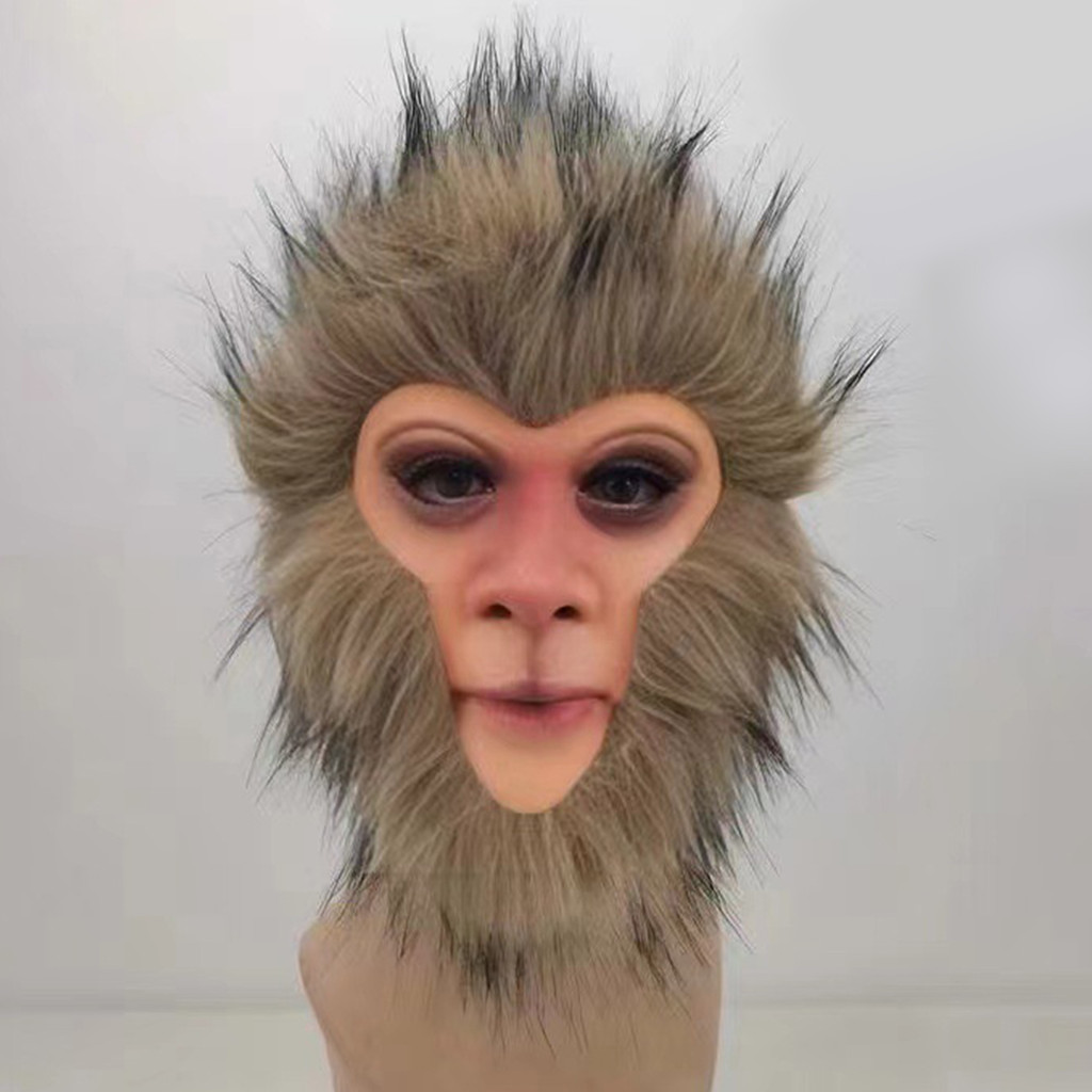1 Pc New Male Monkey King Mask Halloween Makeup Photography Props ...