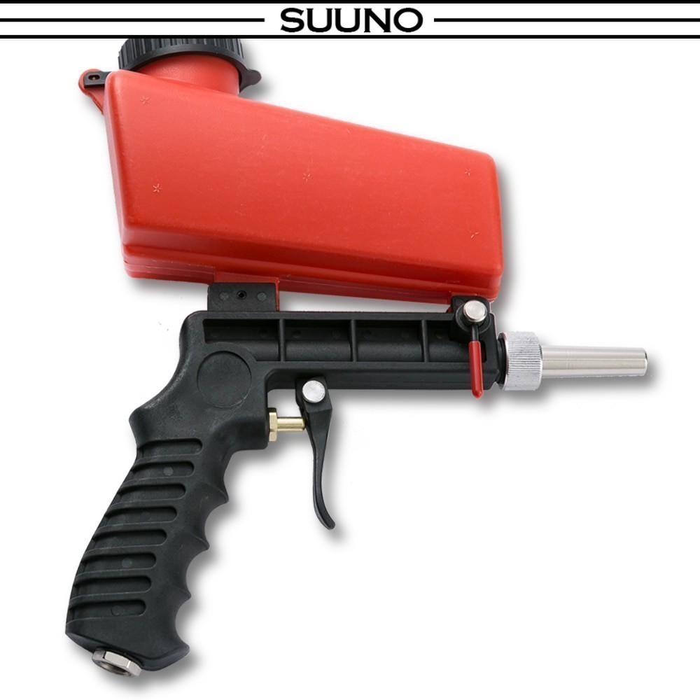 90psi 700cfm Portable Sandblasting Gun Mini Aerodynamic Sand Blasting ...