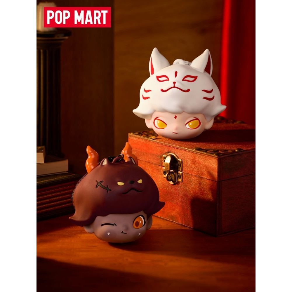 Popmart POPMART DIMOO Don't Sleep Tonight Series Hell Three-Headed Dog ...