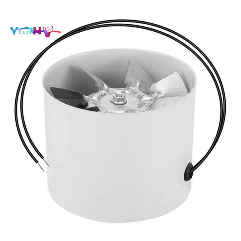 4 Inch Inline Duct Fan Air Ventilator Metal Pipe Ventilation Exhaust ...