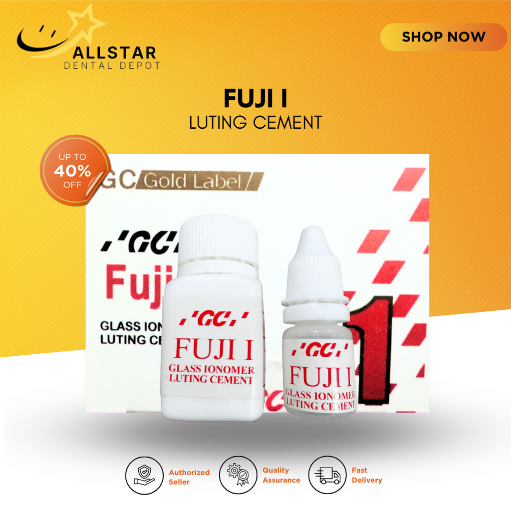Allstar Dental GC Fuji I Gold Label Glass Ionomer Luting Cement ...