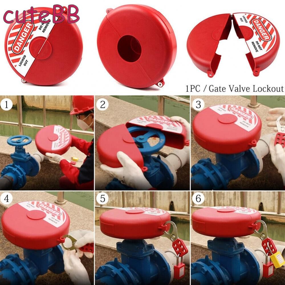 Round Tank Gas Bottle Gate Valve Lockout Ensuring Industrial Safety and ...
