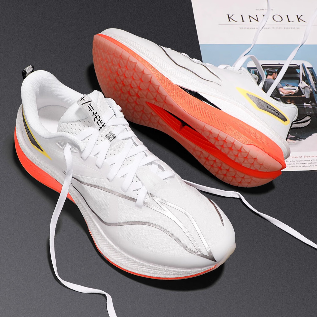 Authentic Spot Goods Li Ning Red Rabbit7 PRO Women 2024Autumn New High Rebound Marathon Physical ...