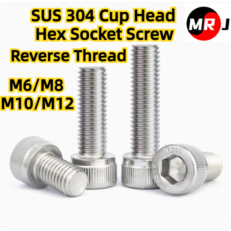 [MRJ] Stainless Steel 304 Cup Head Hexagon Socket Screw Cylindrical ...
