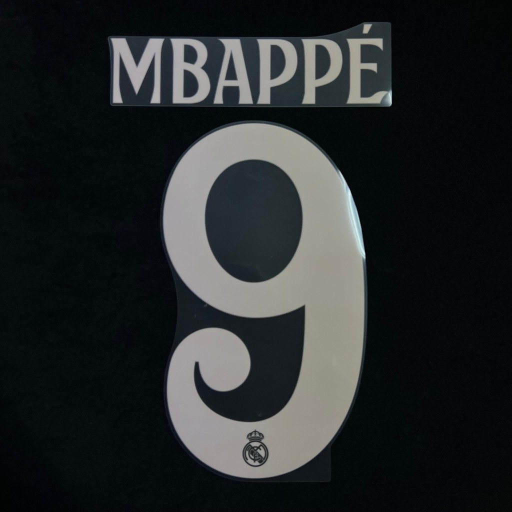Official MBAPPE #9 Real Madrid CF 3rd 2024-25 PRINT | Shopee Malaysia
