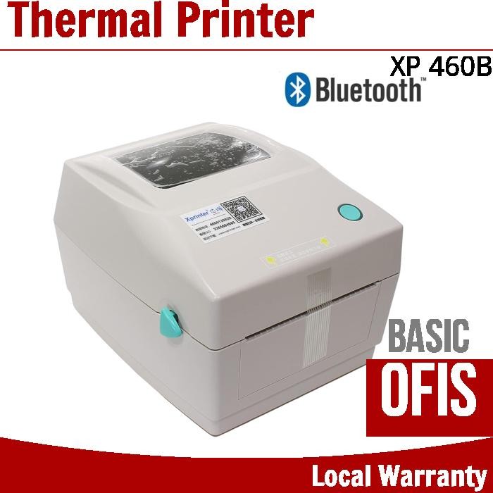 Xprinter XP-460B Thermal A6 Sticker Air Waybill Label Printer USB ...