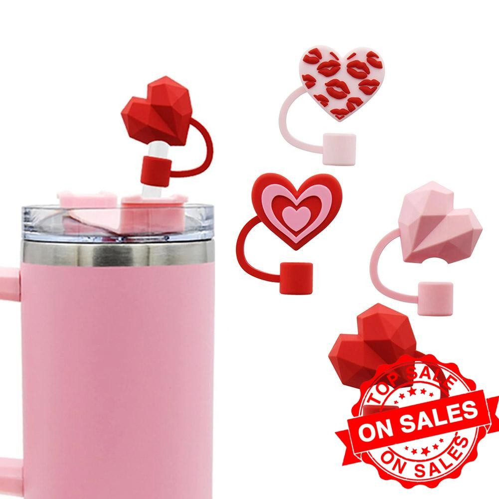 Love Straw Cap 10mm Love Straw Cap Straw Plug Universal Personalized ...