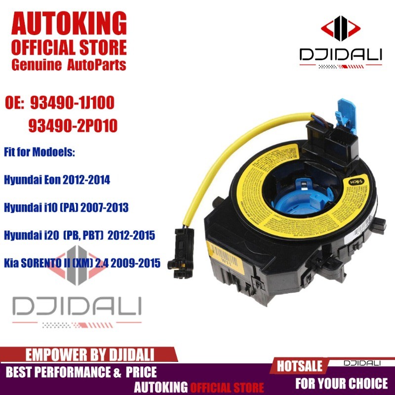 NEW Spiral Cable / Clock Spring Hyundai i10/ i20/ Eon 2012-2014 93490 ...