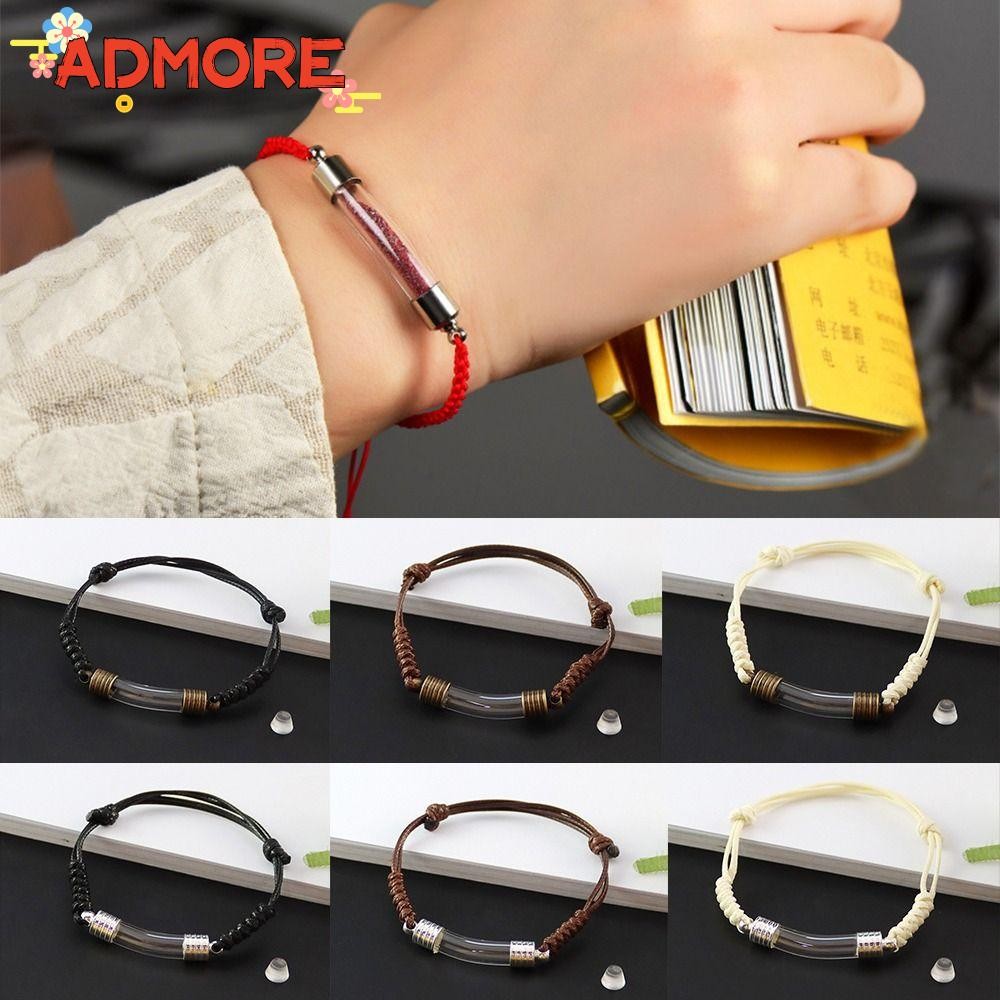 ADMORE Wishing Bottle Bracelet, Adjustable DIY Jewellery Perfume Vial ...
