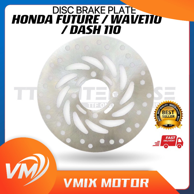 HONDA WAVE 110 / FUTURE 125 / DASH 110 DISC BRAKE PLATE (FRONT) BREK ...