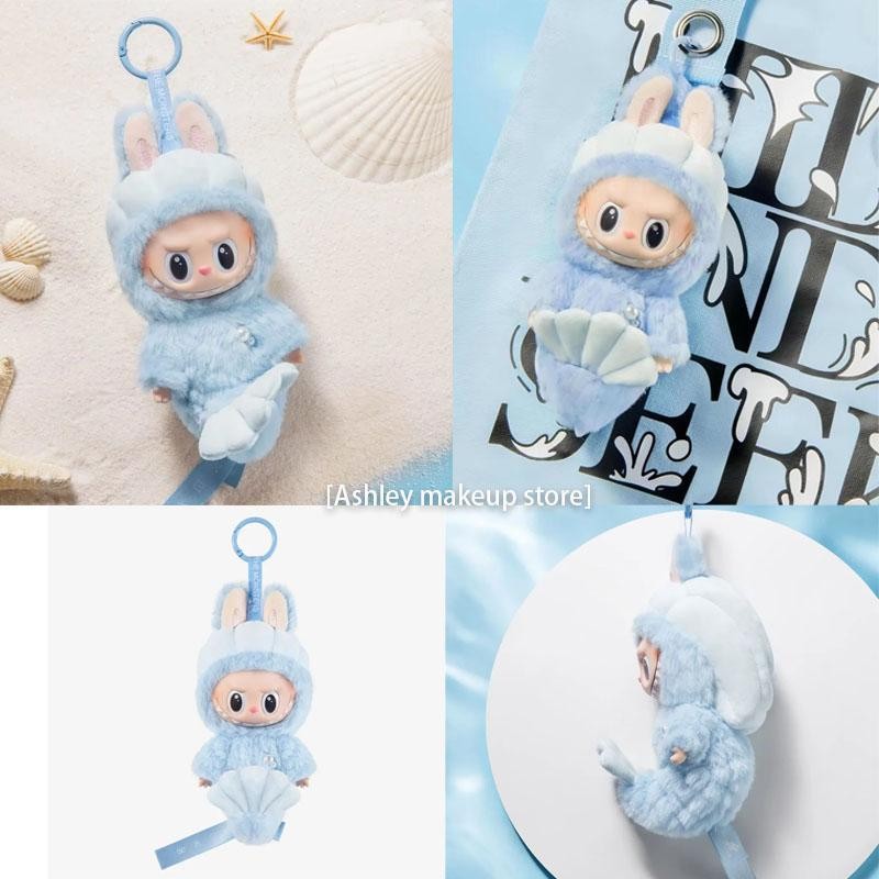 Labubu Merlion vinyl face pendant Backpack Plush Pendant Lovely Pendant ...