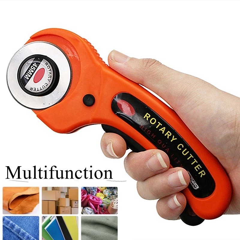 Leathercraft 45mm Rotary Cutter Leather Cutting Tool Cloth Craft Fabric ...