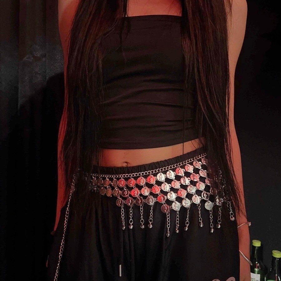 Suans Jazz Dance Exotic Belly Dance Waist Chain New Style Indian Dance ...