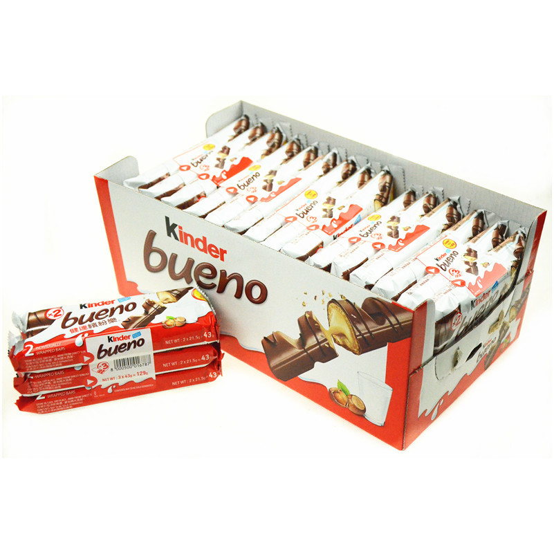 Italy Imported Chocolate Kinder Fun Milk Hazelnut Wafer T2 Chocolate ...