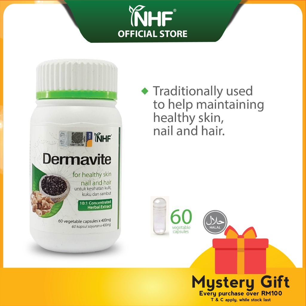 NHF Dermavite (60 Capsules) | Shopee Malaysia