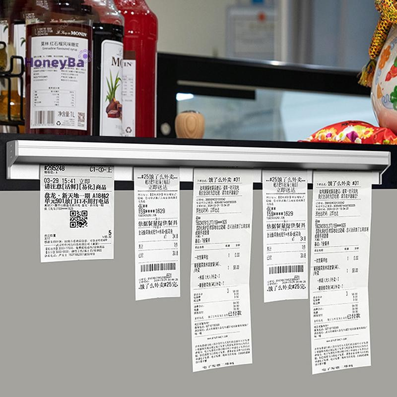 honeybee1 20/30/40/50cm Ticket Tab Bill Receipt Hanging Rack Bar ...
