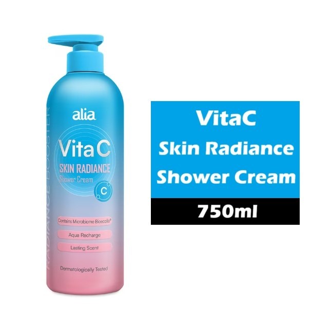 ALIA VitaC Vitamin C Skin Radiance Shower Cream 750ML - Microbiome ...