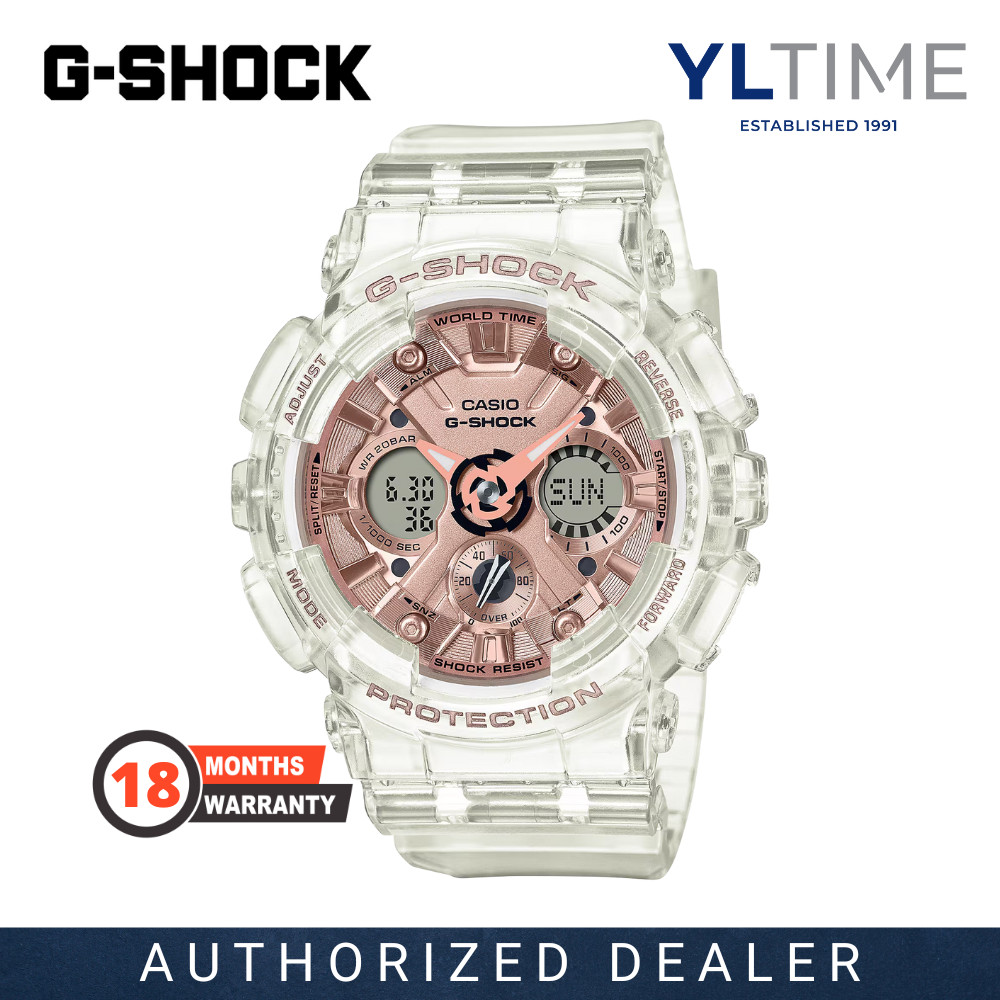 [MARCO Warranty] Casio G-Shock Women GMA-S120SR-7A Pink Gold x ...