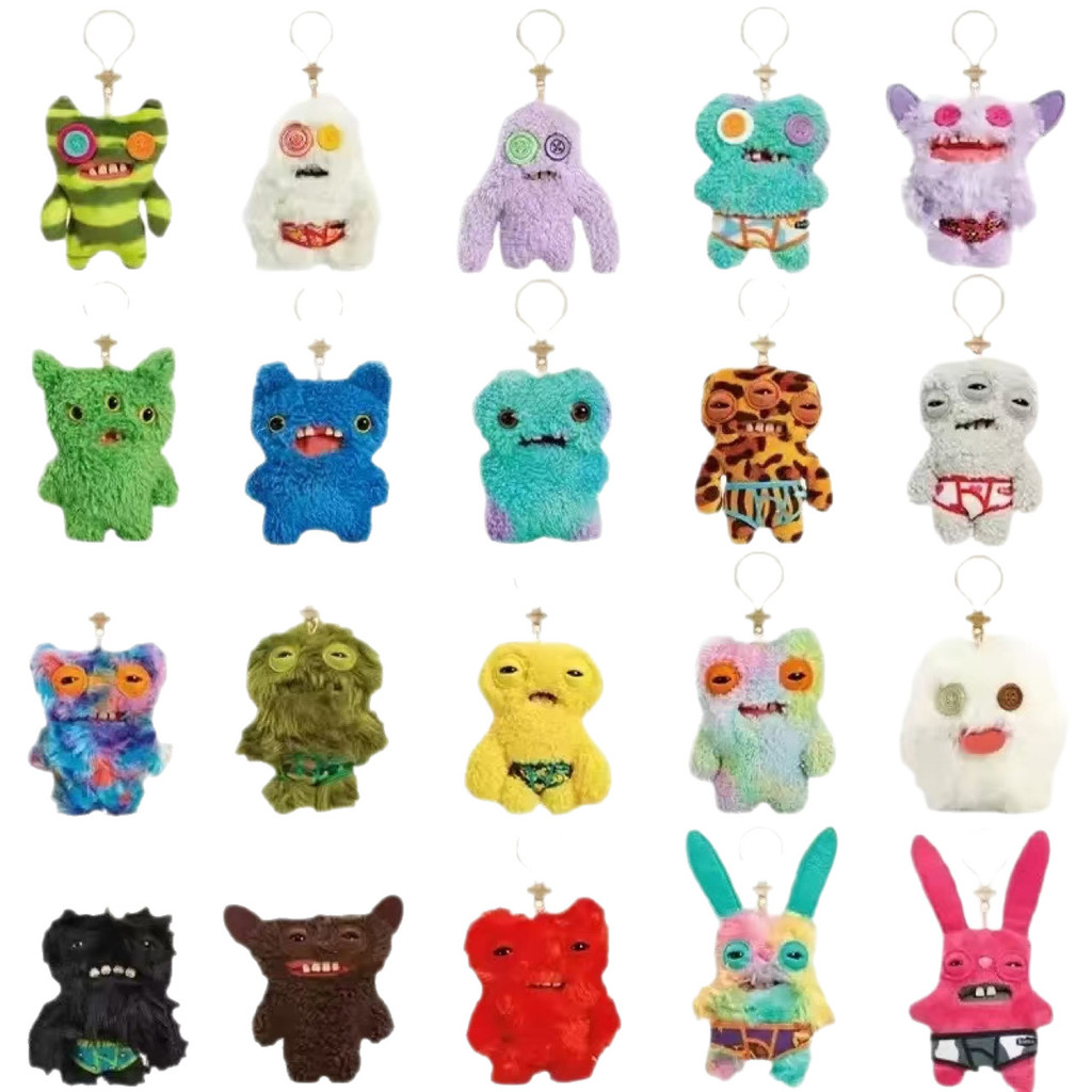 12cm BLIND BAG Fuggler Funny Ugly Monster Plush Toys Keychain Kawaii ...