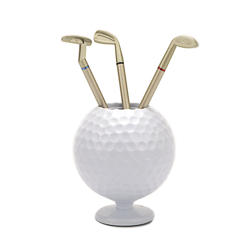 Pemegang Pen Berbentuk Bola Golf Baharu Hadiah Acara Perniagaan Hiasan ...