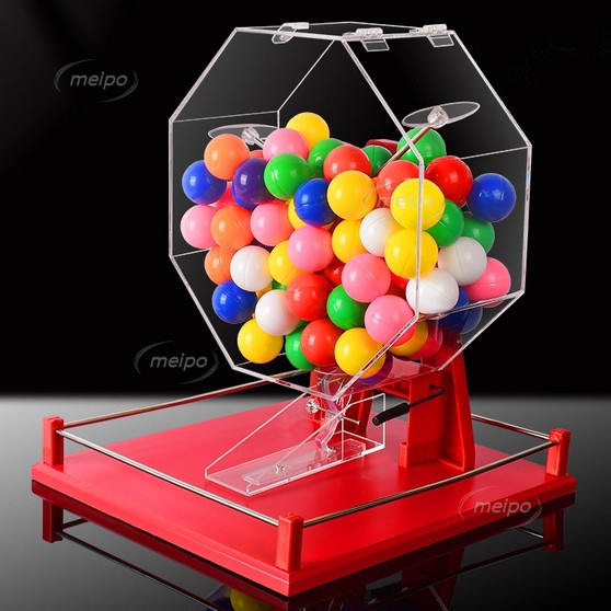Manual Lottery Machine Ball Shaking Machine Lucky Turntable Lucky Draw ...