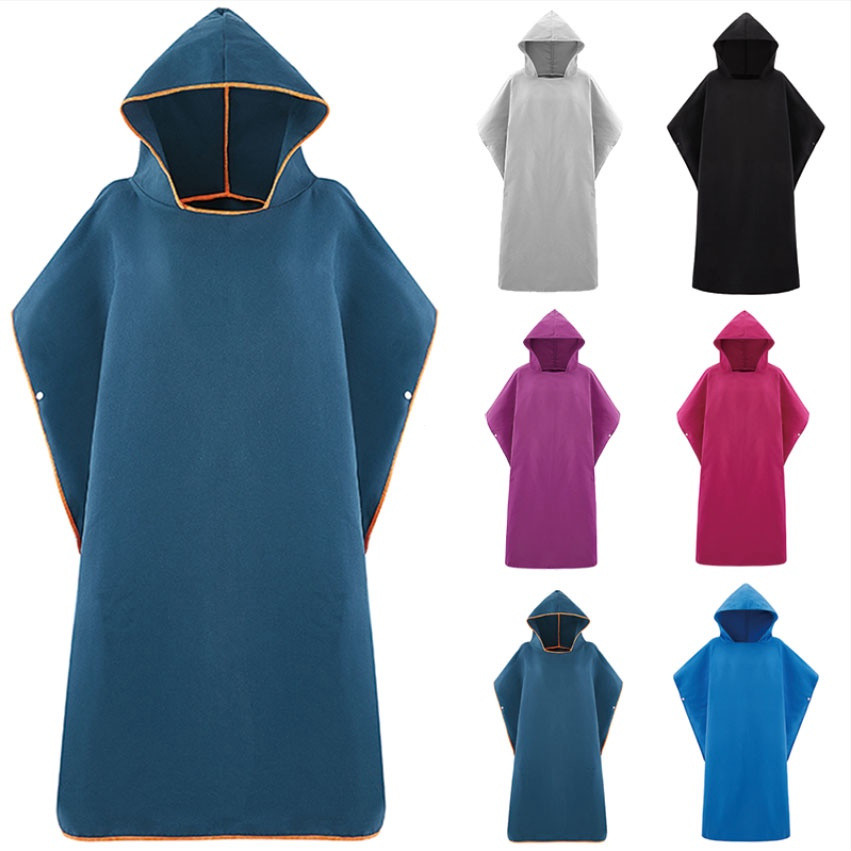 【In Stock】Microfiber Hooded Towel Men Women for Swim Beach Travel Quick ...