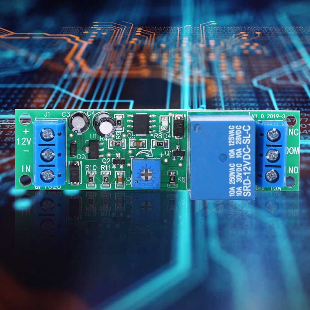 Supergoodsales Time accurate and stable DC 12V Timer Relay Module for ...