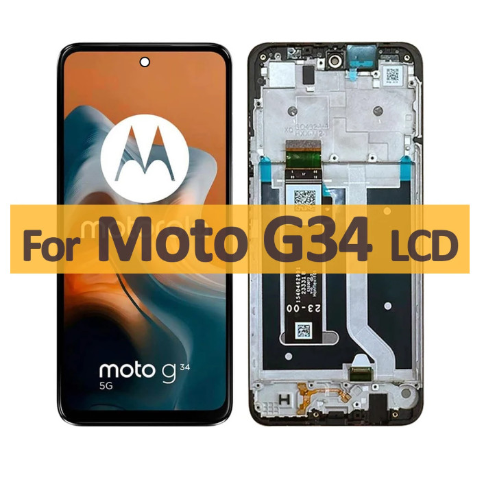 Original For Moto G34 XT2363-2 LCD Display With Touch Screen | Shopee Malaysia