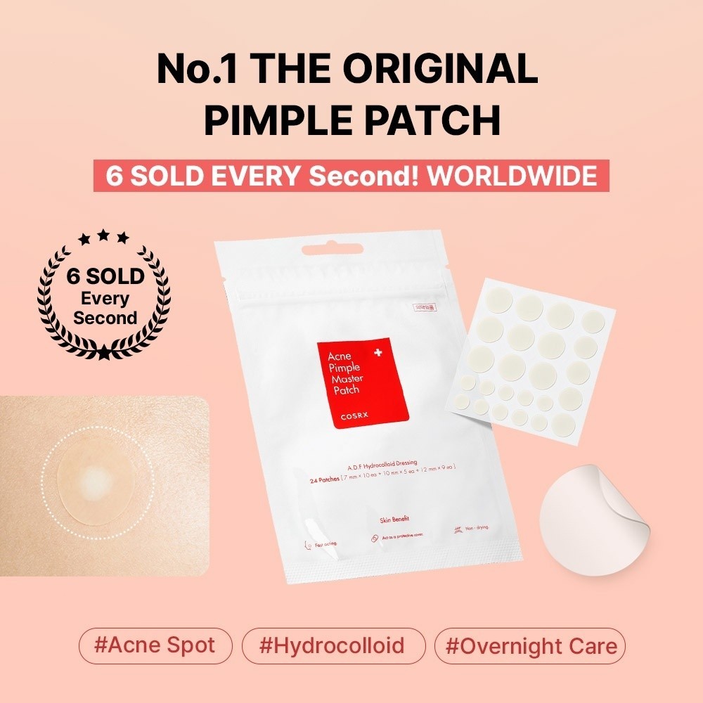 [COSRX OFFICIAL] [3,5,10 Packs] Acne Pimple Master Patch Acne Treatment ...