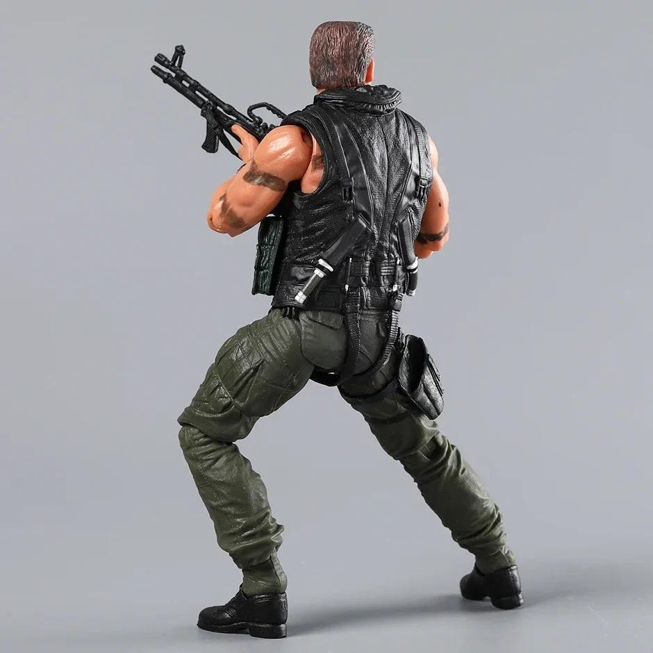 NECA Commando John Matrix Schwarzenegger PVC Action Figure with ...