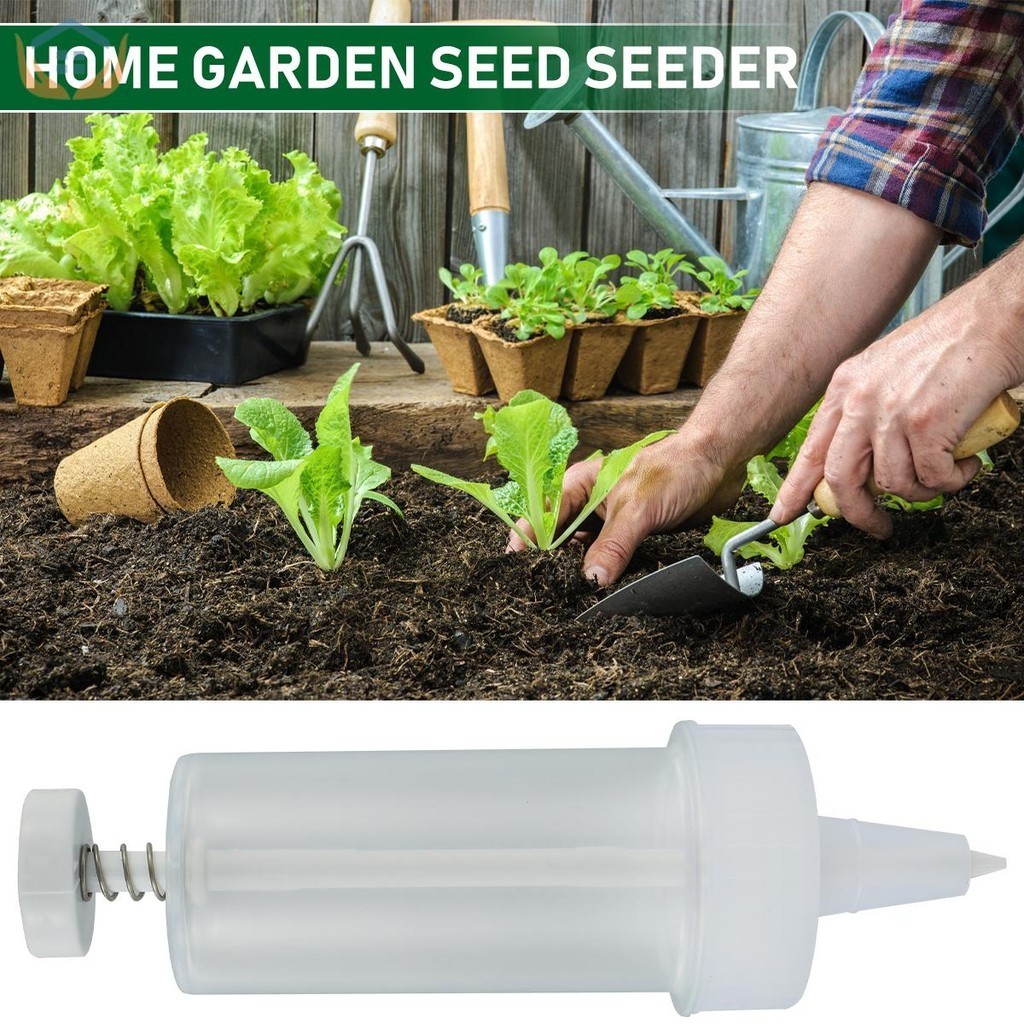 Mini Sowing Seed Dispenser Plastic Small Seed Spreader Hand Seeder Tool ...