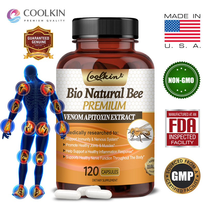 Premium Bee Venom Extract - Nervous System Immunity - Healthy Joints ...