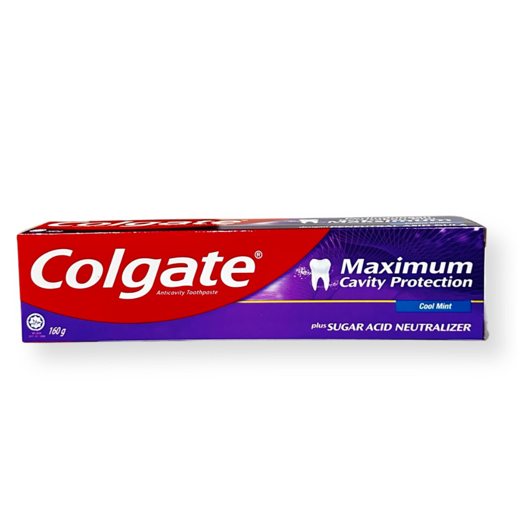 Colgate Maximum Cavity Protection Sugar Acid Neutralizer Cool Mint ...