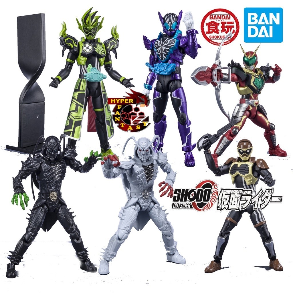 BANDAI SHODO-O Kamen Rider 7 (Set of 7) (Shokugan) Kamen Rider Build ...