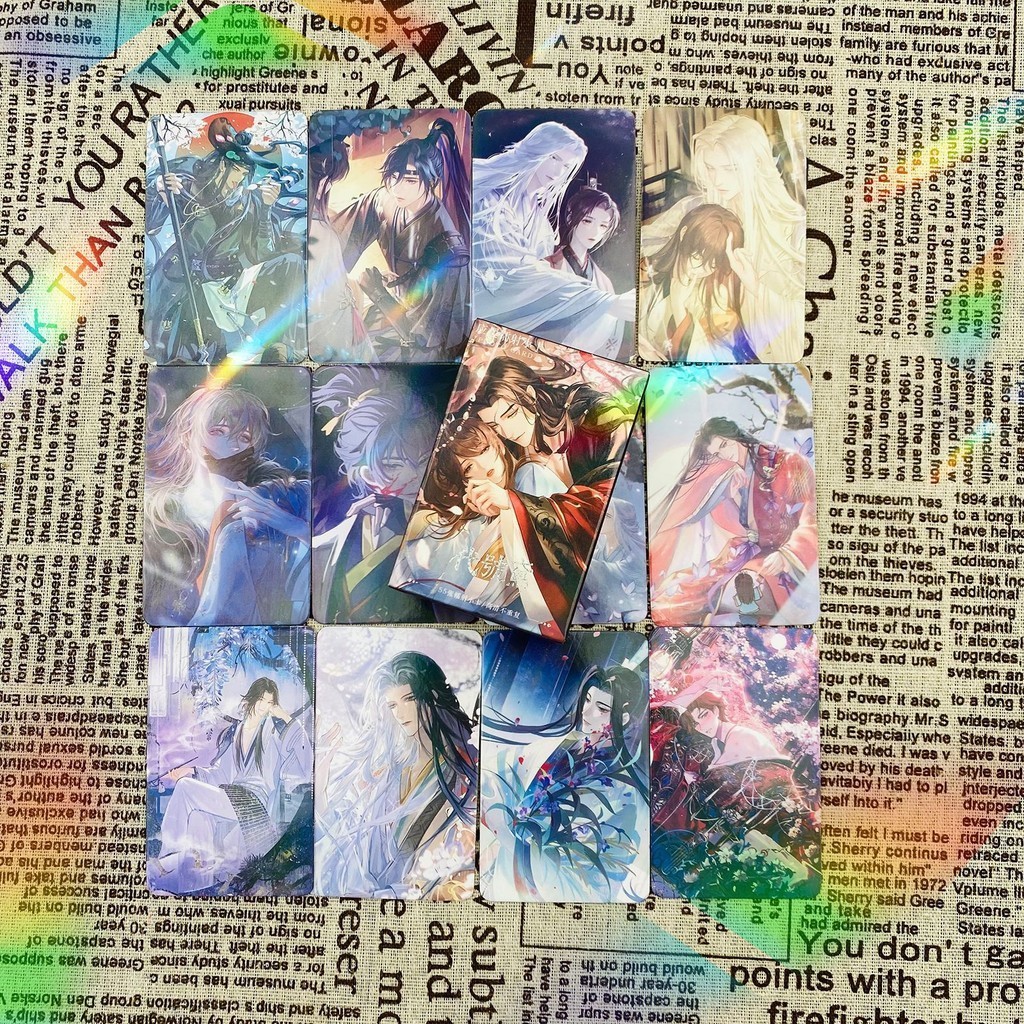 55pcs Anime Manhwa Manga Haikyuu!! Jujutsu Kaisen Hologram Laser Lomo ...