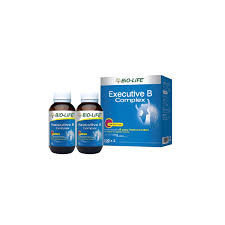 [EXP 16/03/2025] BIO-LIFE Executive B Complex Vitamin B Group (2 x 100 ...
