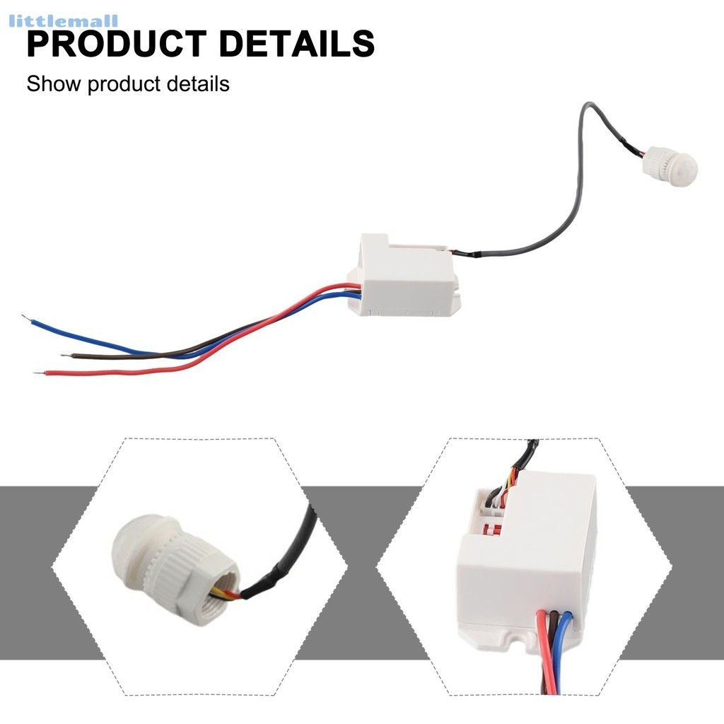 [LLMA]360° Mini Recessed PIR Ceiling Occupancy Motion Sensor Detector ...