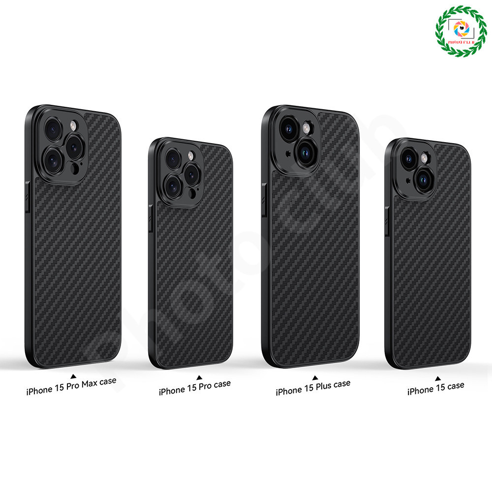 17MM Thread Mount Phone Case for IPhone 15 Pro Max Plus Carbon Fibre ...