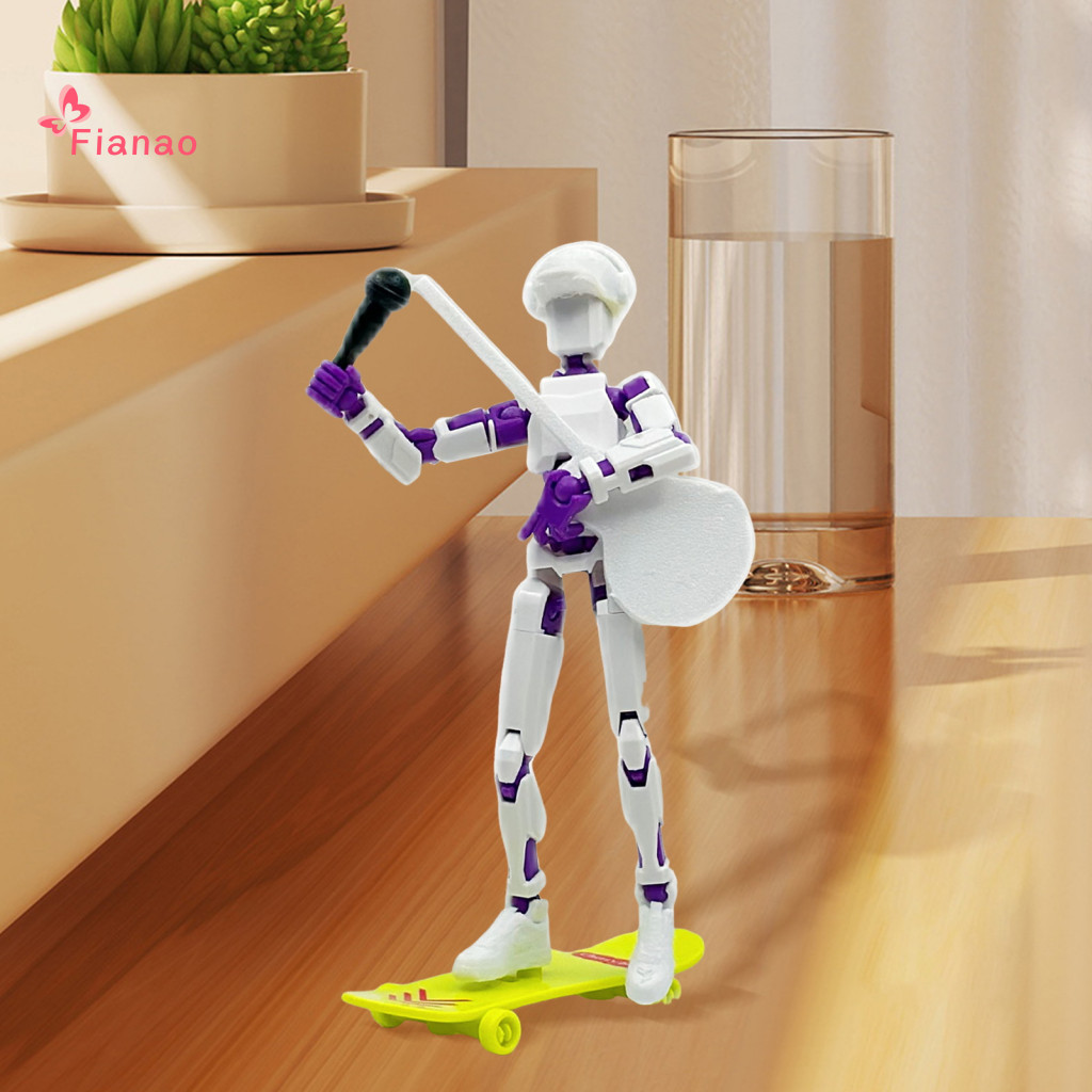Robot Doll with Accessories Movable Robot Doll Multi-jointed Hip-hop ...