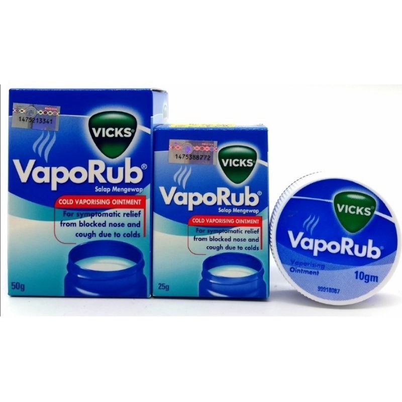 Vicks Vaporub (10g/25g/50g/100g) | Shopee Malaysia