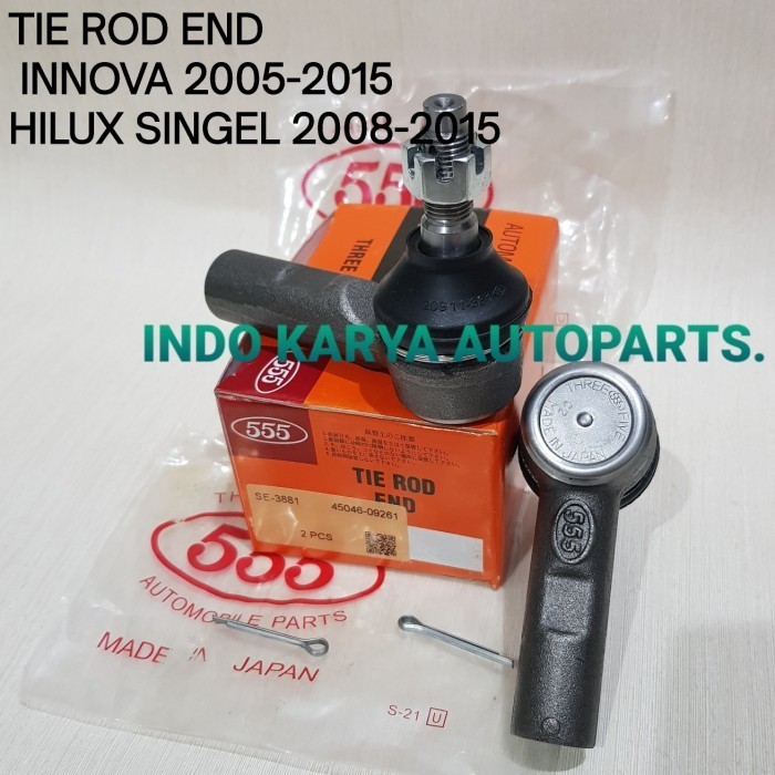 Tie rod end rod innova hilux 2004-2015 555 japan. | Shopee Malaysia