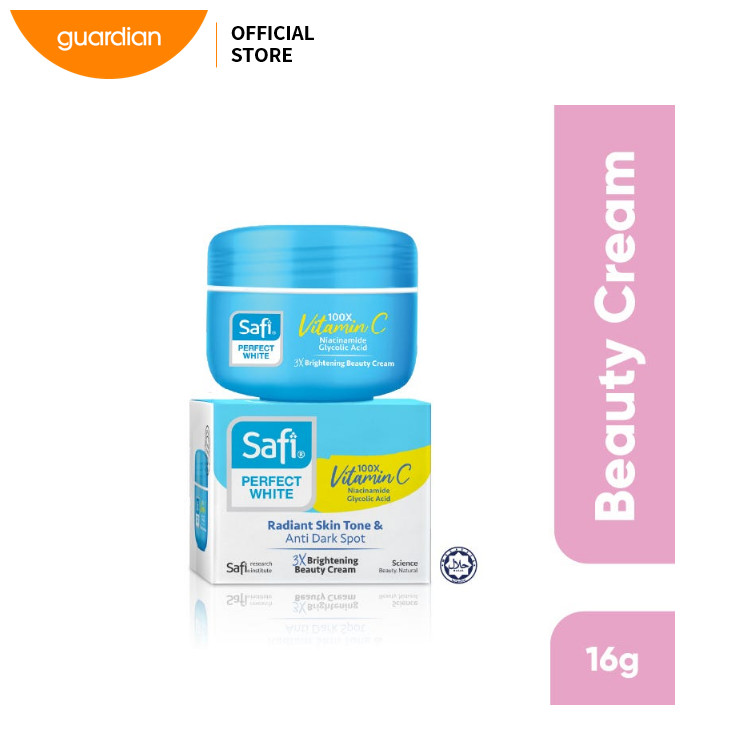 Safi Perfect White 3X Brightening Beauty Cream 16G | Shopee Malaysia