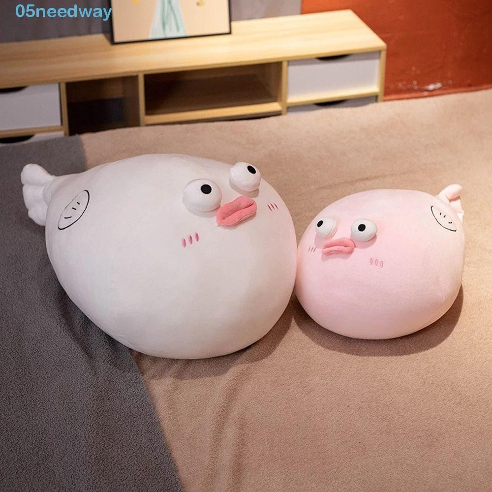 NEEDWAY Fish Puffer Plush Toys Appease Doll Sleeping Mate Toy Soft ...