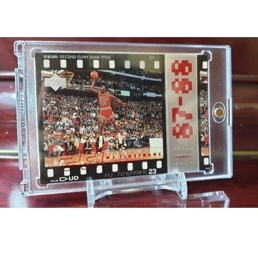Original NBA Timeframe Basketball Card Michael Jordan SLAM DUNK - RARE ...