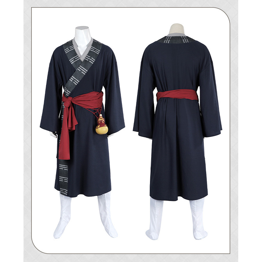 Game Black Myth Wukong Taoist Mi Cosplay Costumes Mi Dao Ren Taoist ...